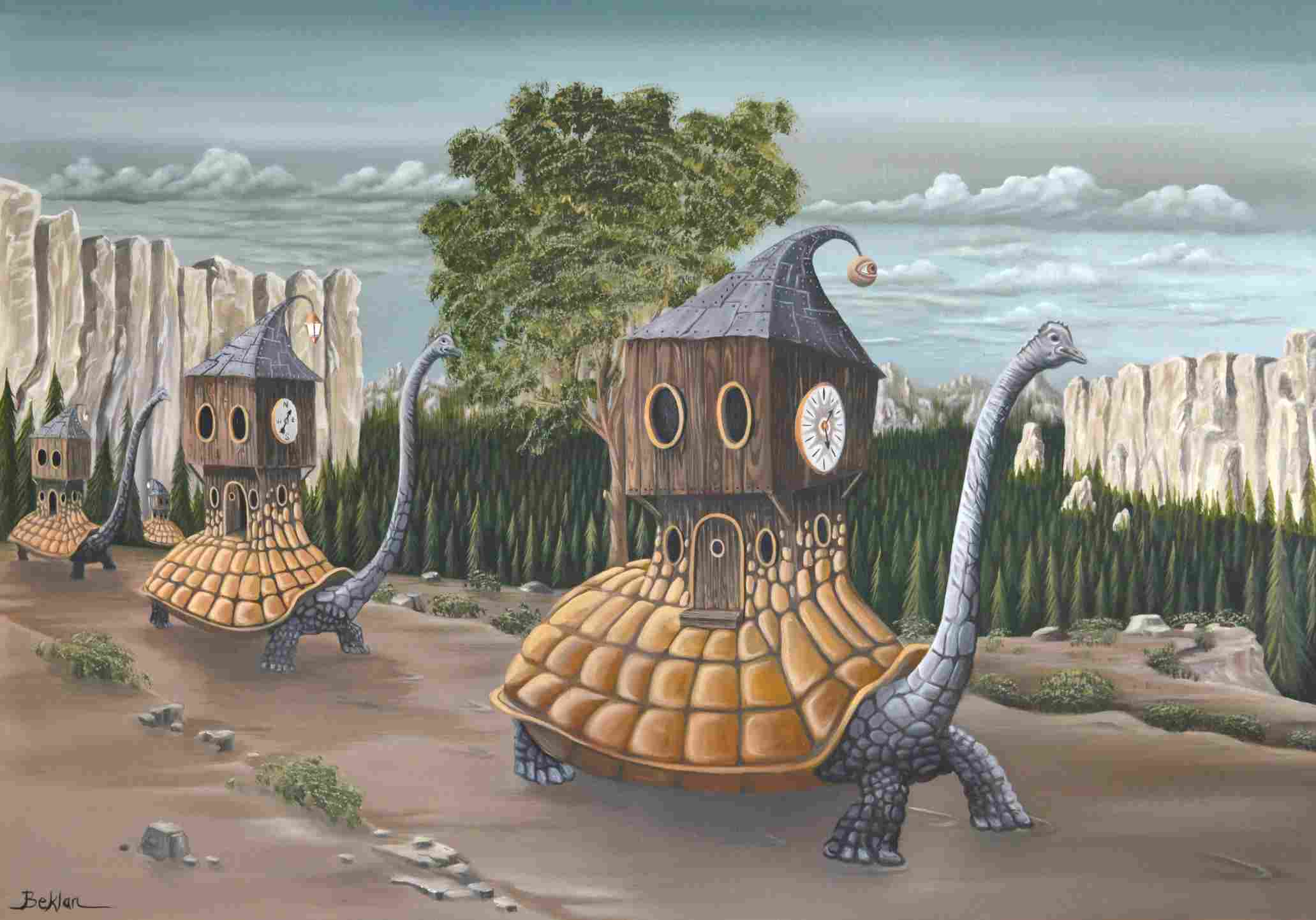 Beklan Kizilcay - Surrealist Painter